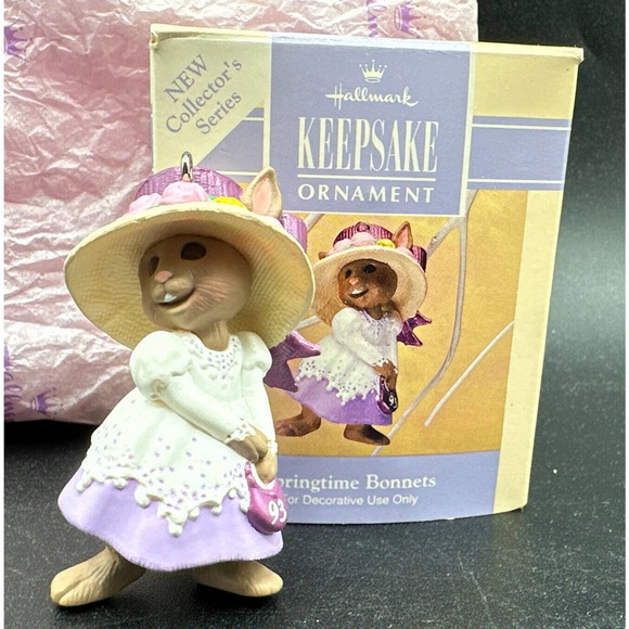 Hallmark | Holiday | Hallmark Ornament Springtime Bonnets St In Series ...